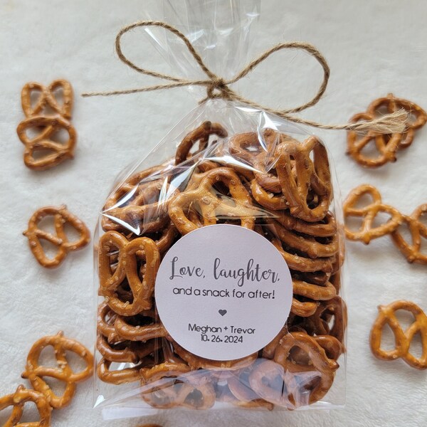 Wedding Snack Bags - Etsy