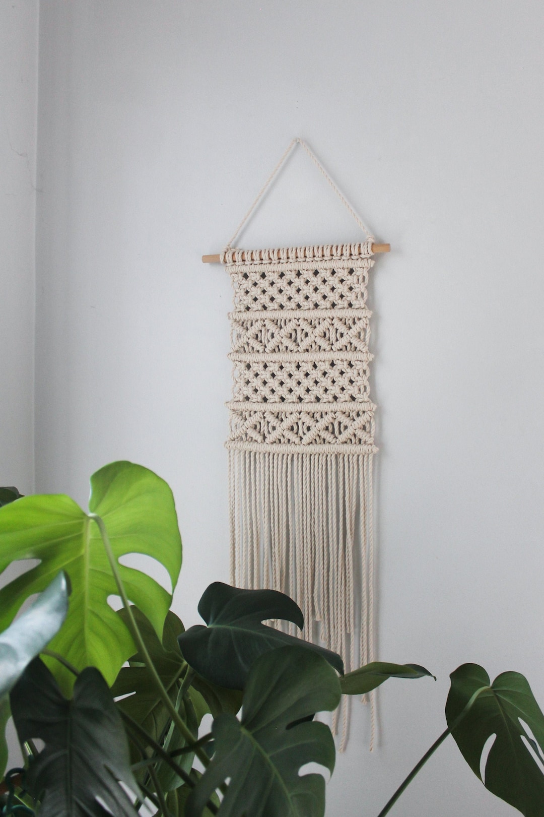 Macrame Pattern Wall Hanging Amelia Geometric DIY Learn How to Knot ...