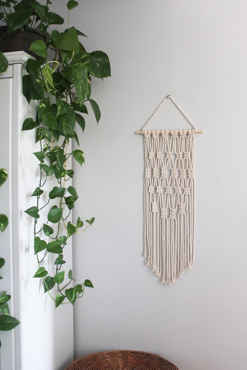 DIY Macrame Wall Hanging Kit Learn How to Macrame - Etsy