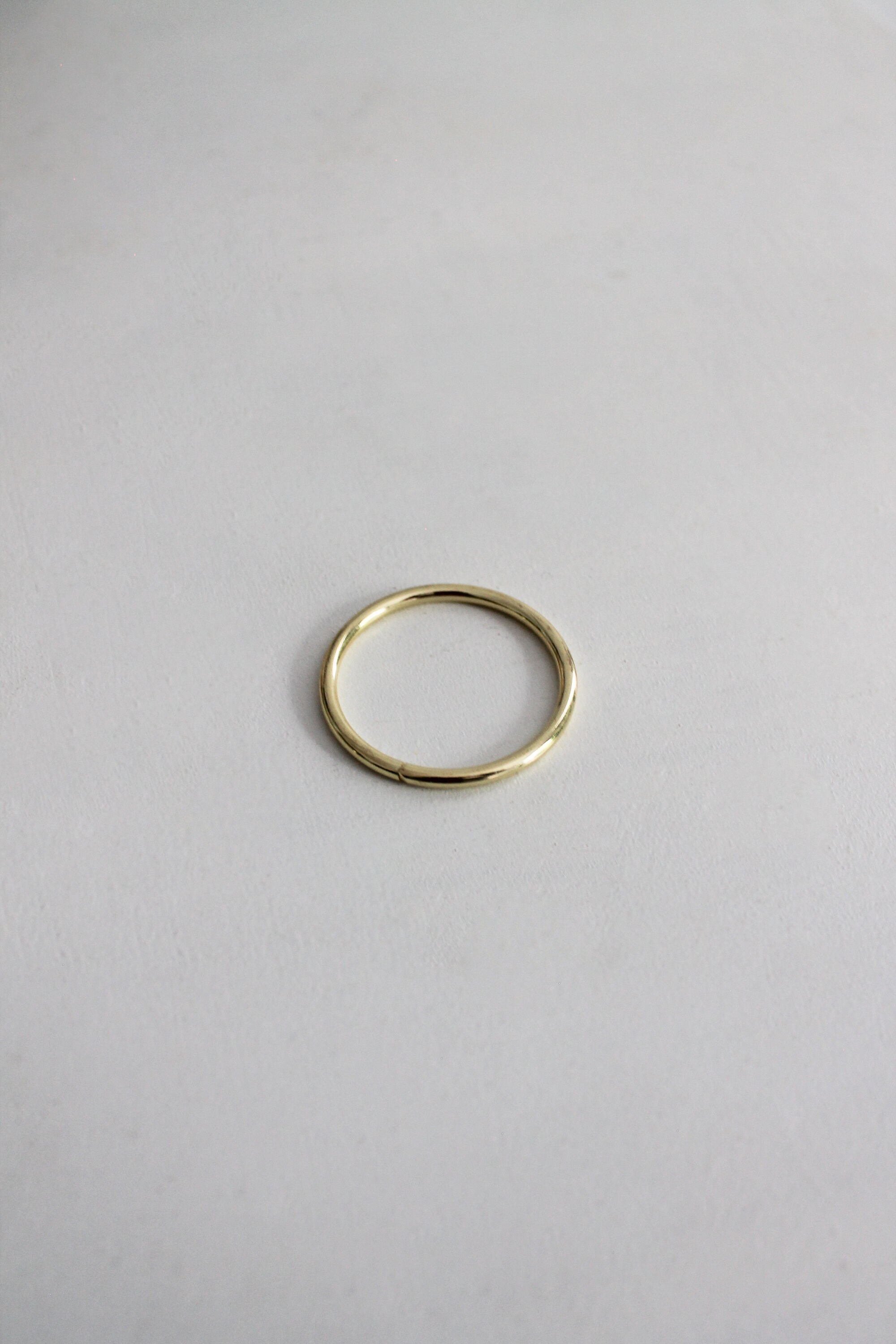 Macrame Ring 1.5 Real Brass Gold Plant Hanger - Etsy