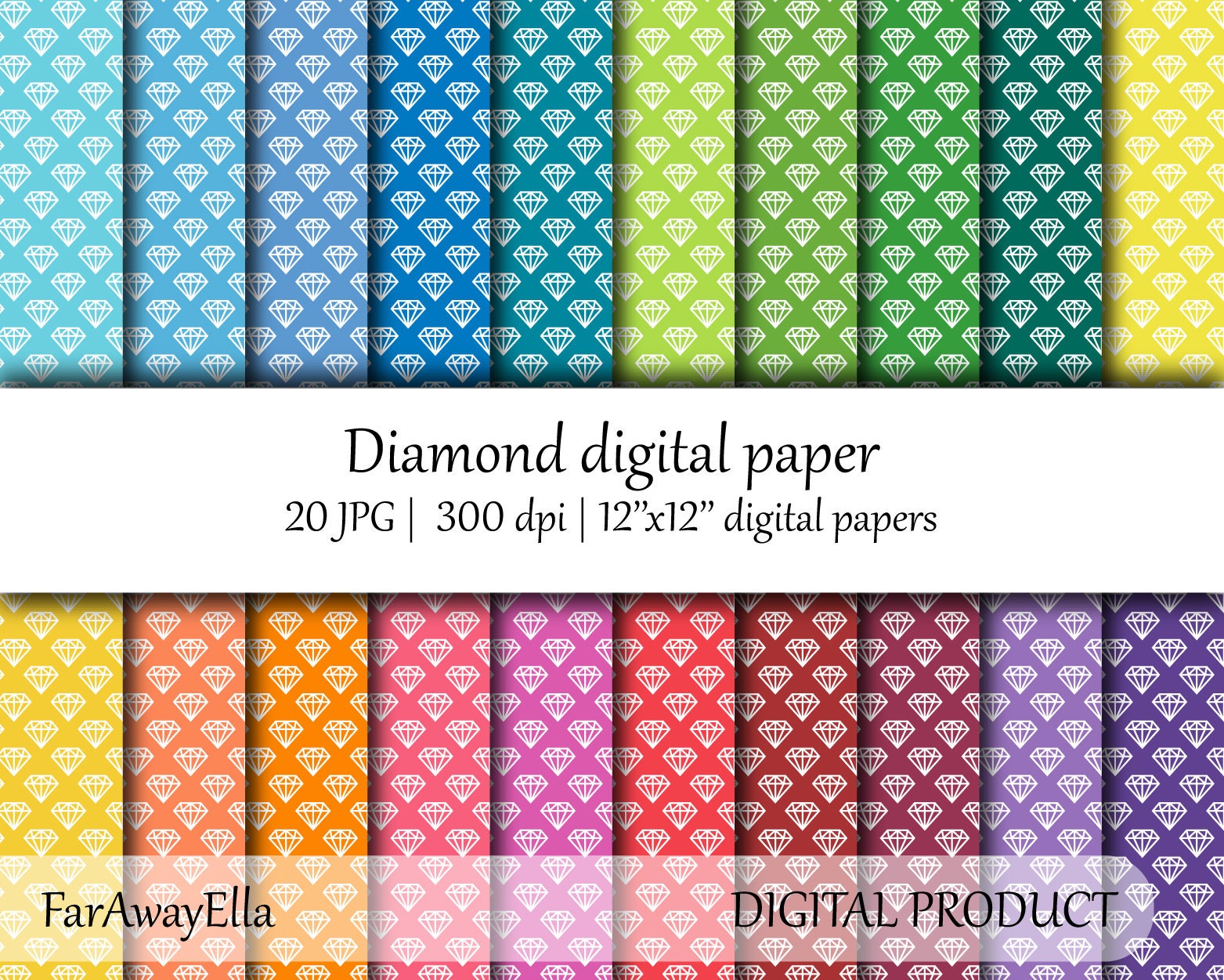Printing & Printmaking Visual Arts Materials Rainbow Scrapbook Paper ...