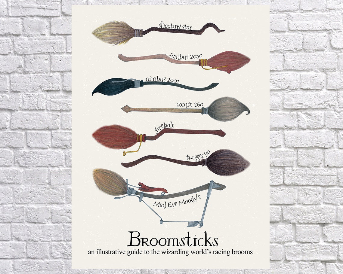 Types of Racing Brooms - Etsy