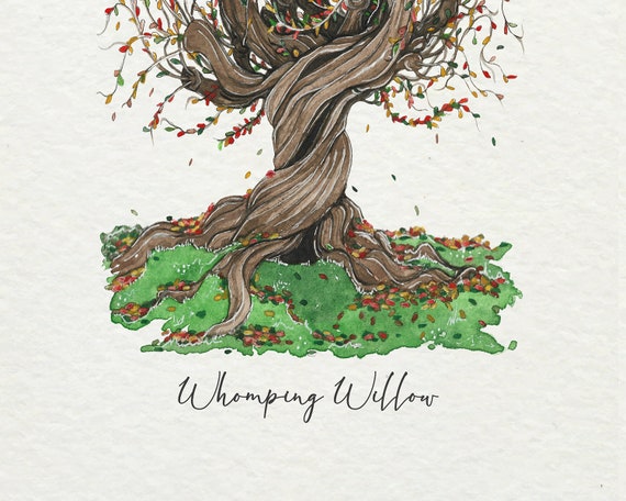 Harry Potter Whomping Willow Drawing