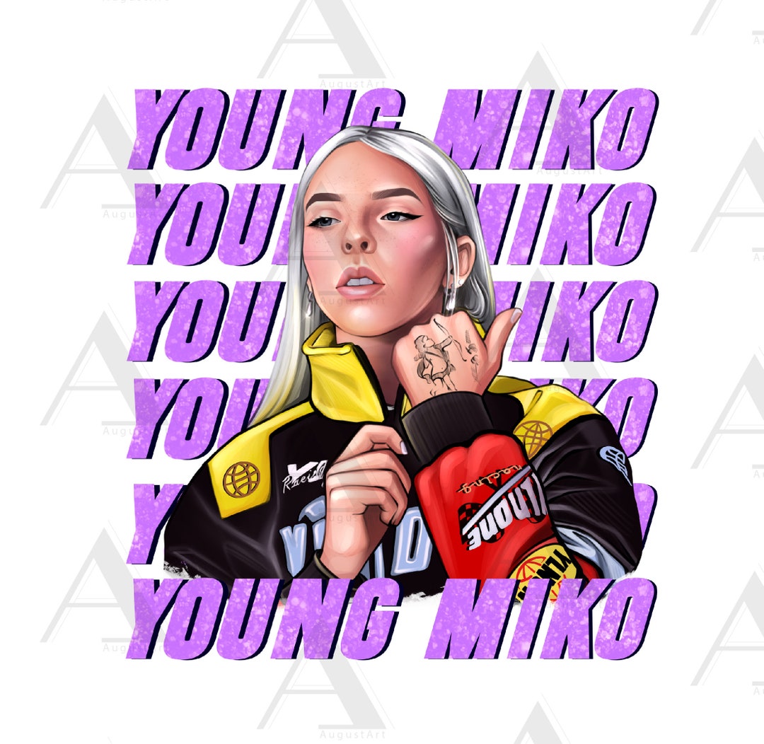 Young Miko PNG Hand Drawn Sublimation Designs No Background - Etsy