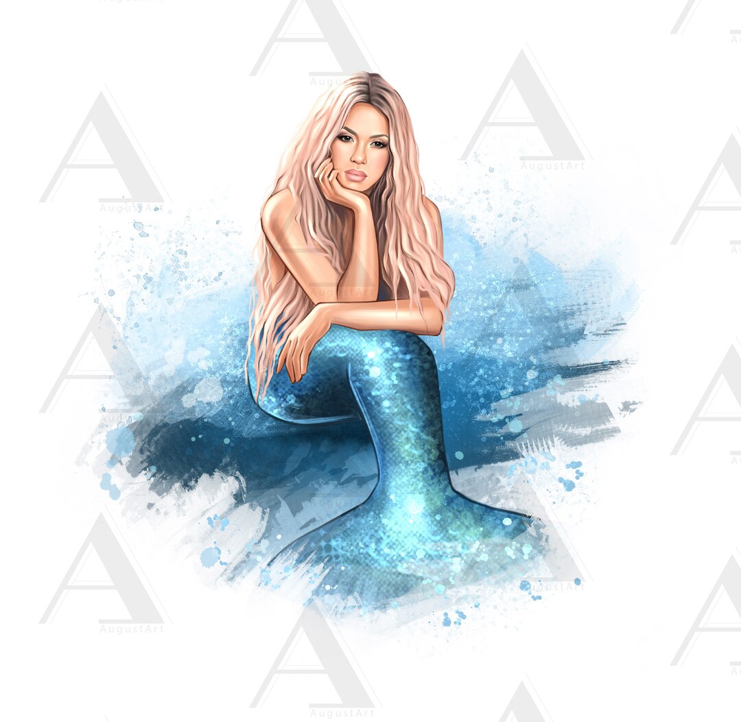Printable Shakira PNG Hand Drawn Sublimation Designs No - Etsy Australia