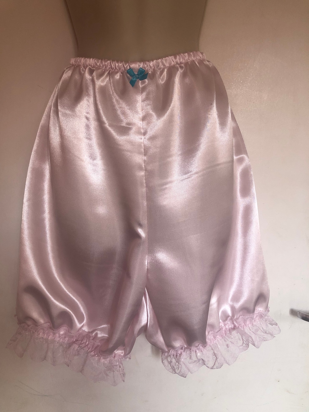 Satin Bloomers Unisex Legs Elasticated Lace Approx Length 50cm (s-4xl ...
