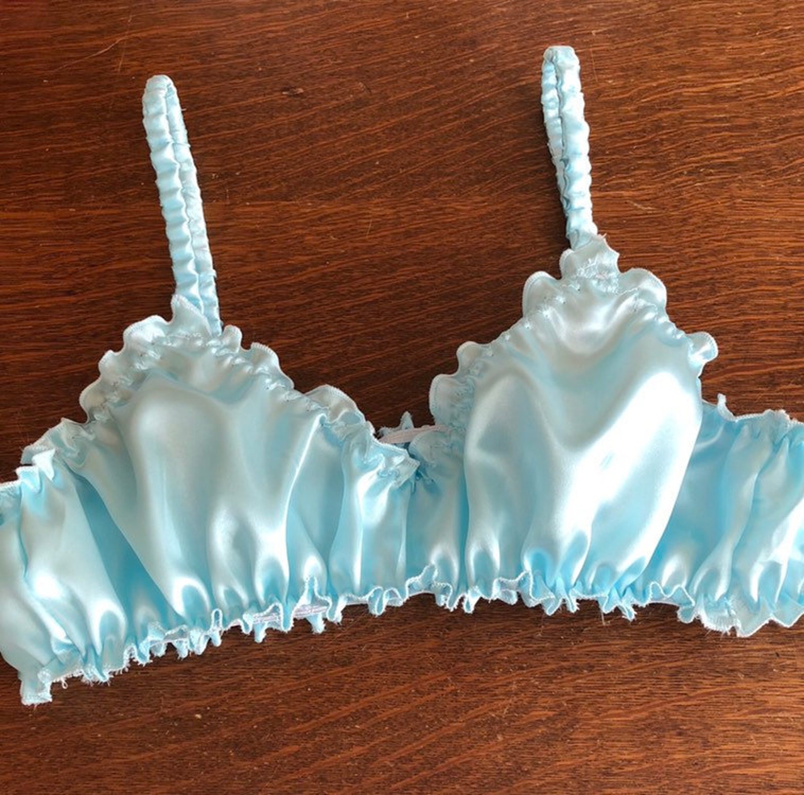 Baby Blue Bra for Men, Feminine Chest 42”-46” - Etsy UK