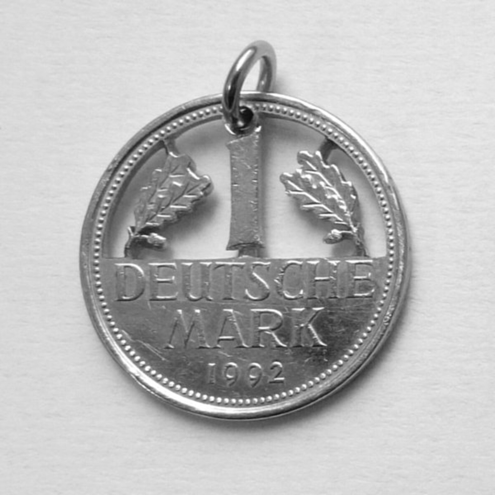 1 DM Deutsche Mark moneda aserró la moneda Mark - Etsy España