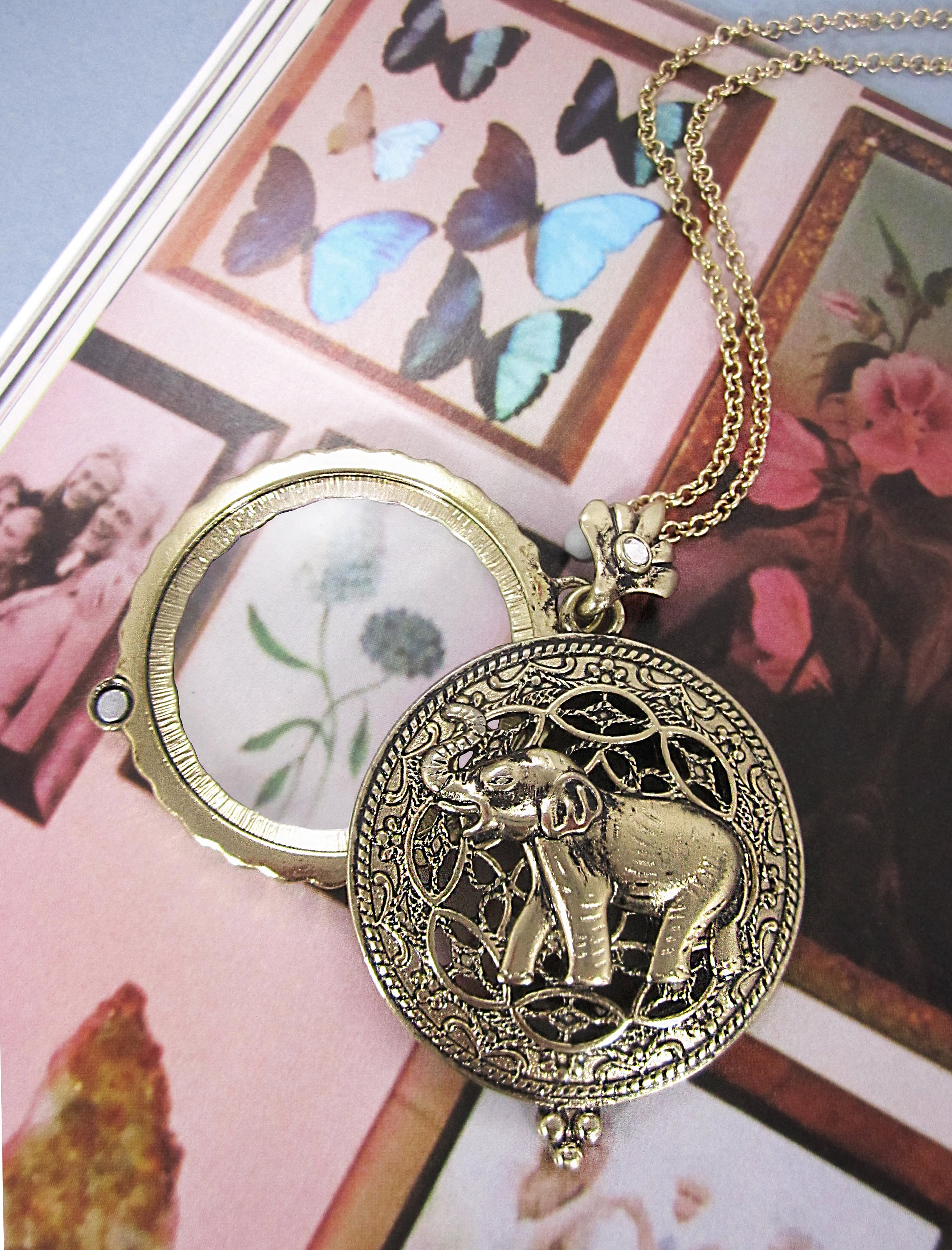 Elephant 6 Times Magnifier Magnifying Glass Top Sliding Magnet - Etsy