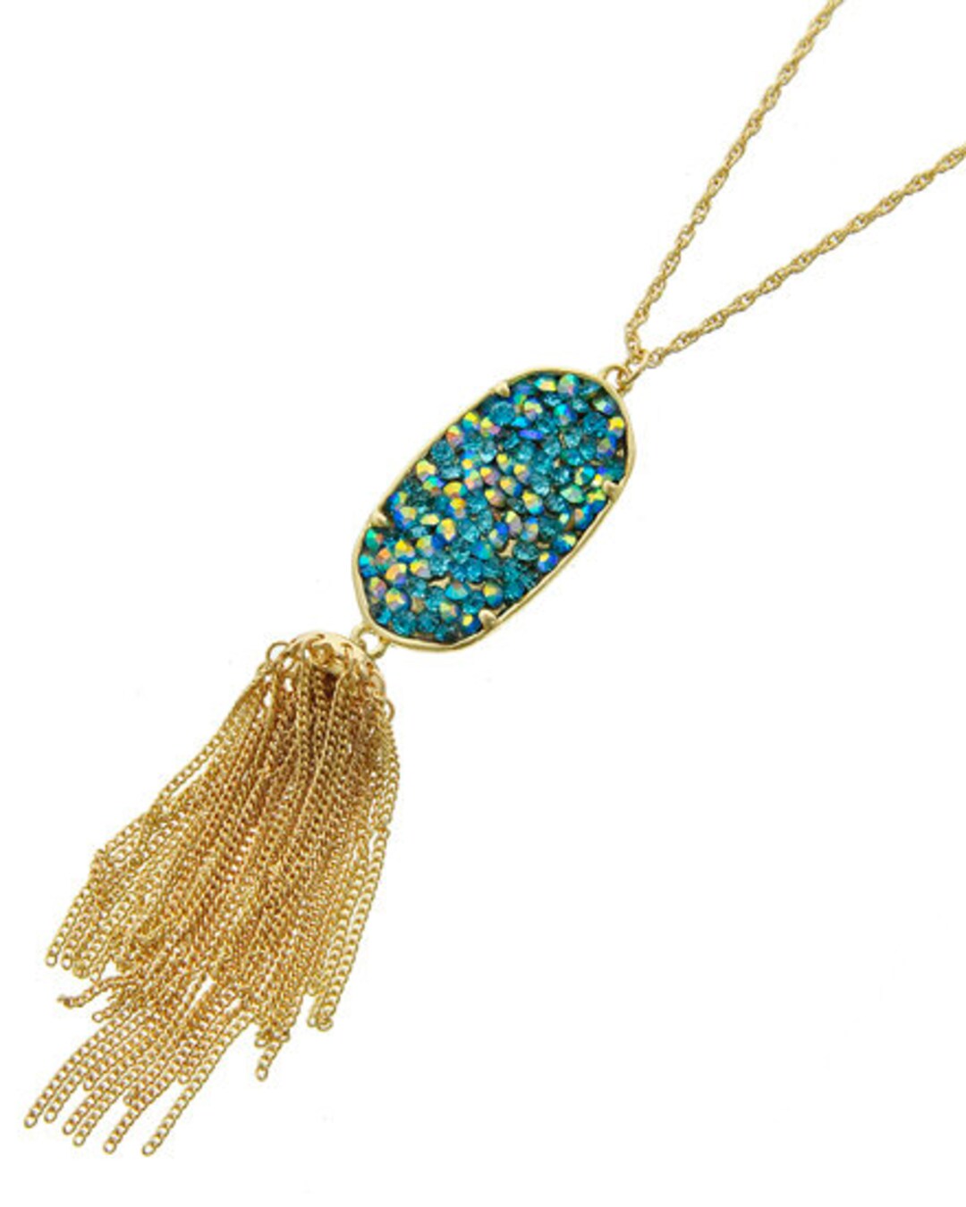 Kristall Mix Strass Filled Mix Kette Quaste Kette - Etsy.de