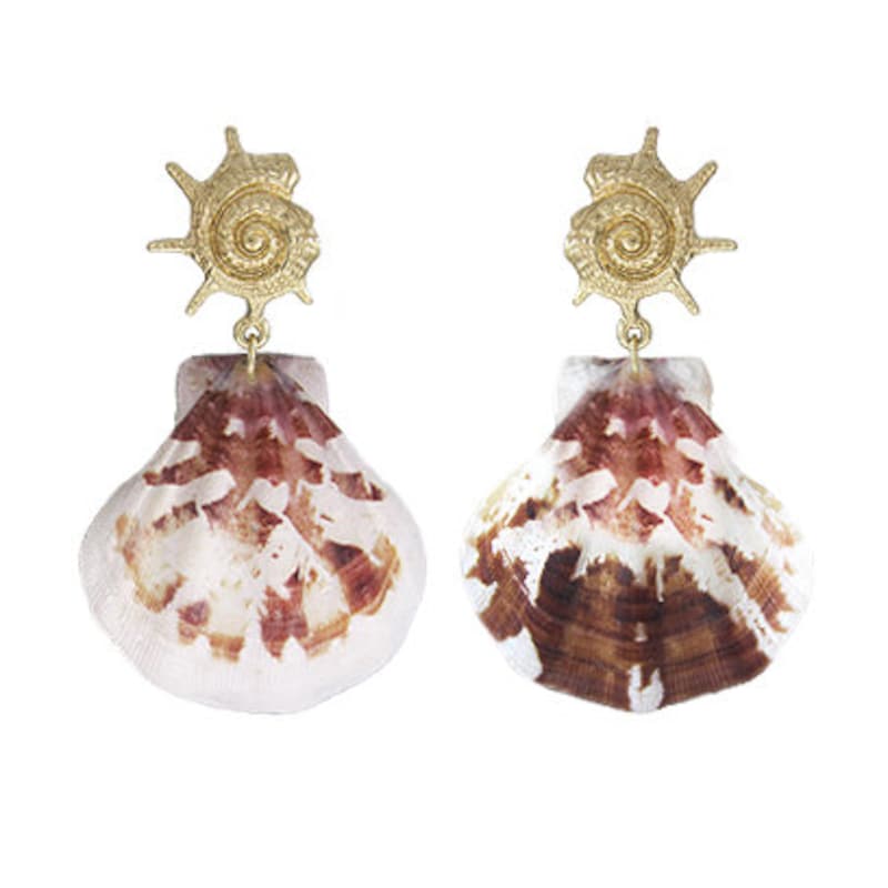 Shell Earrings - Etsy