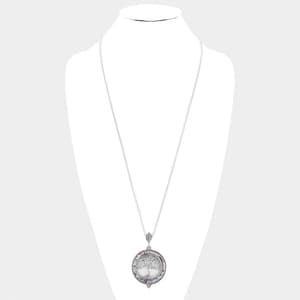 Tree of Life With Abalone 6 Times Magnifier Magnifying Glass Top ...