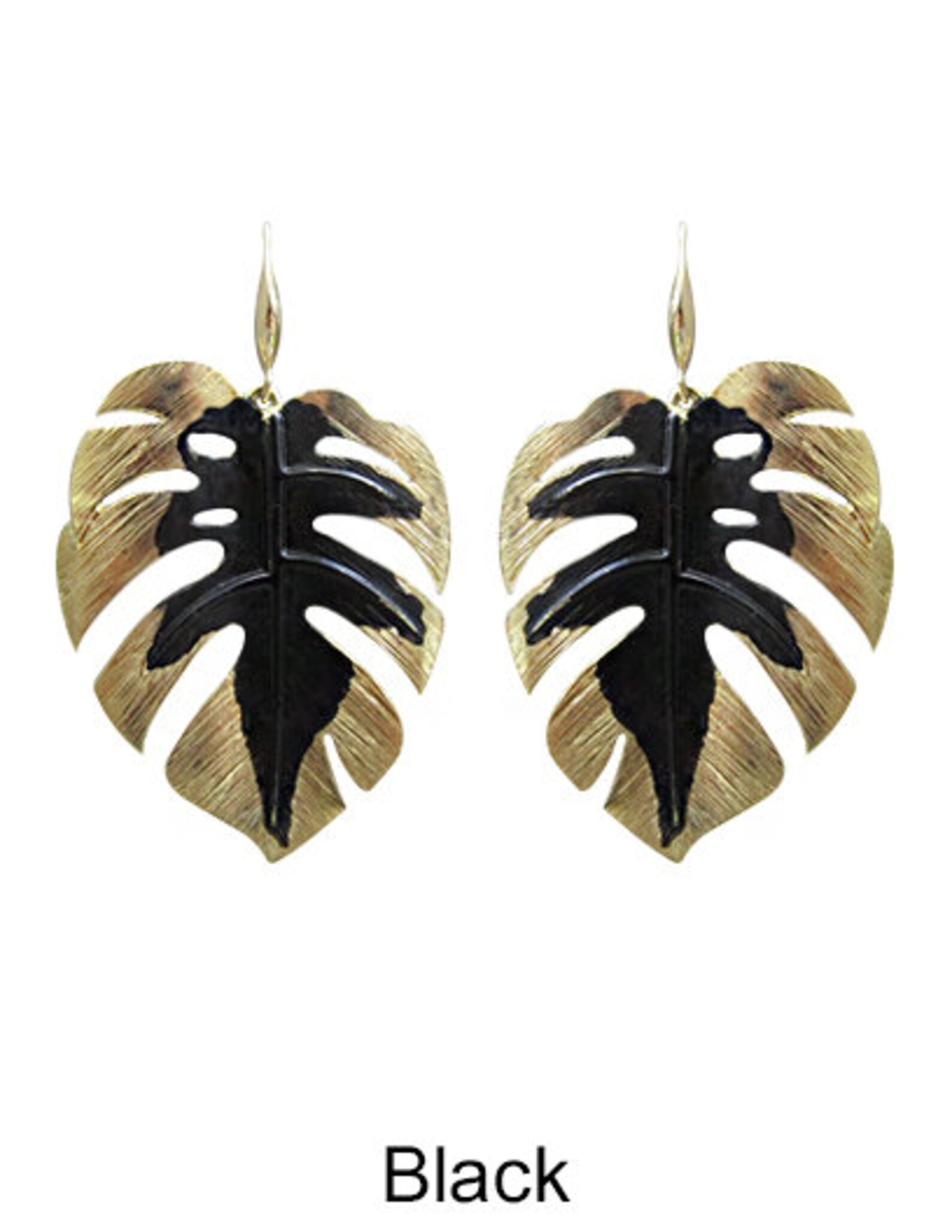 Monstera Earrings Tropical Plant Leaf Earring Nature Inspired - Etsy