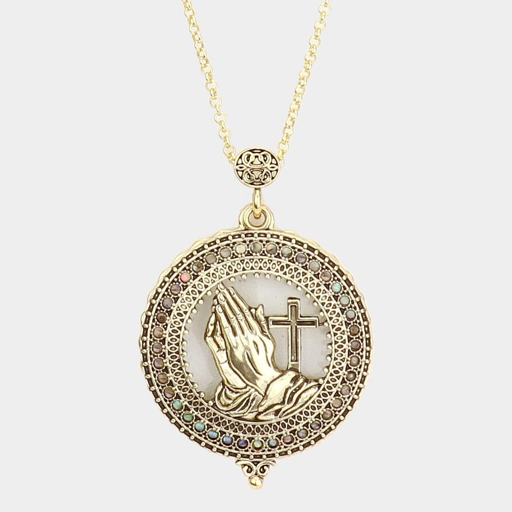 Praying Hands Cross 6 Times Magnifier Magnifying Glass Top - Etsy