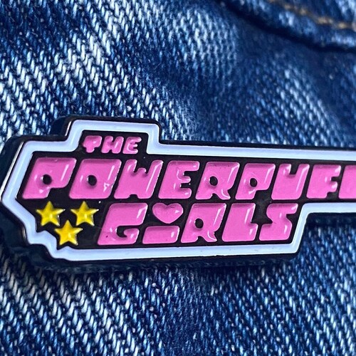 Powerpuff Girls Enamel Pin | Etsy UK