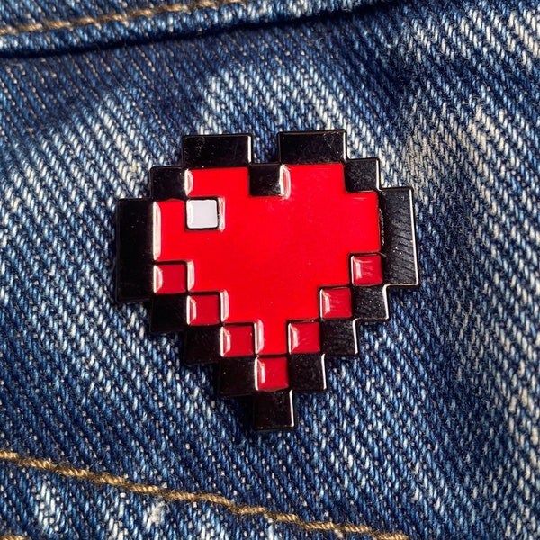 Pixel Art Pins - Etsy