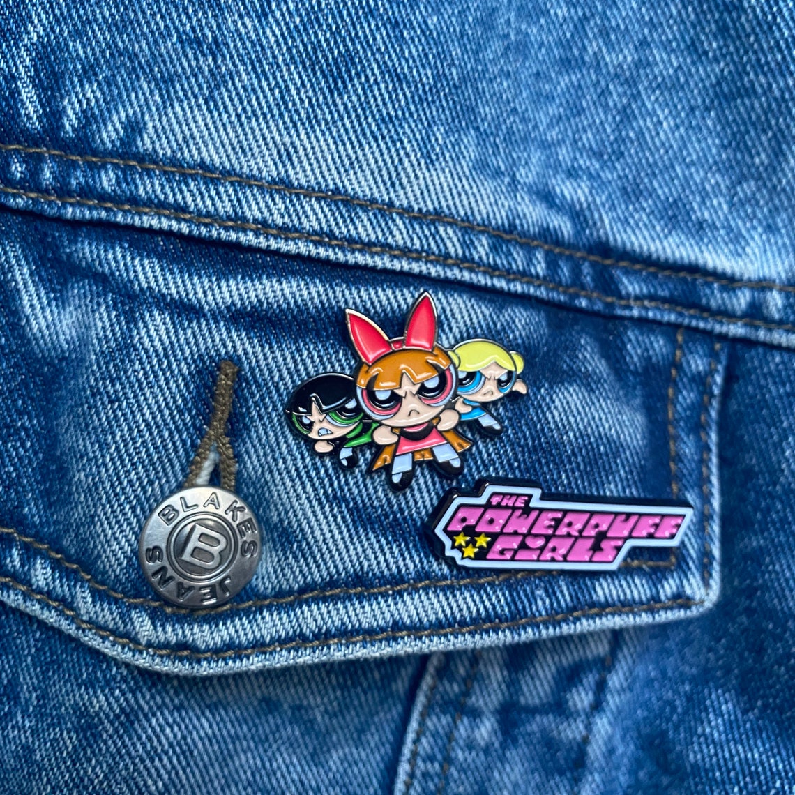 Powerpuff Girls Enamel Pin | Etsy UK