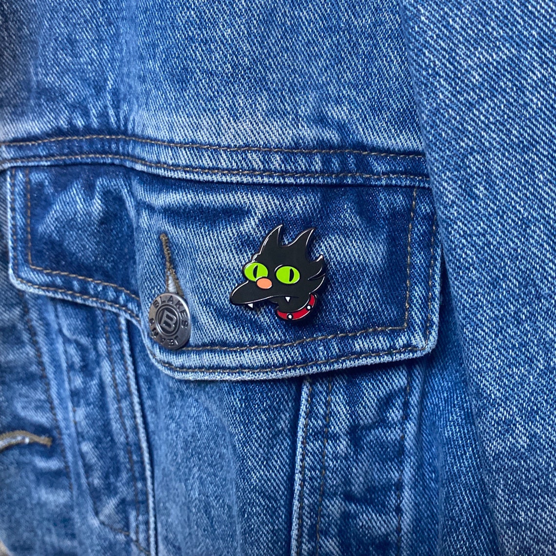 Snowball the Simpsons Enamel Pin - Etsy