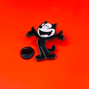 Felix the Cat Enamel Pin - Etsy