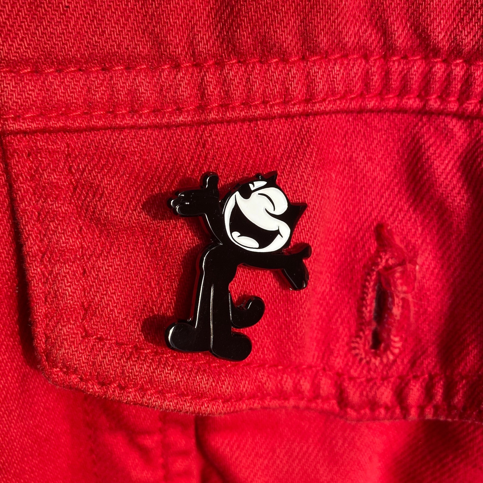 Felix the Cat Enamel Pin - Etsy