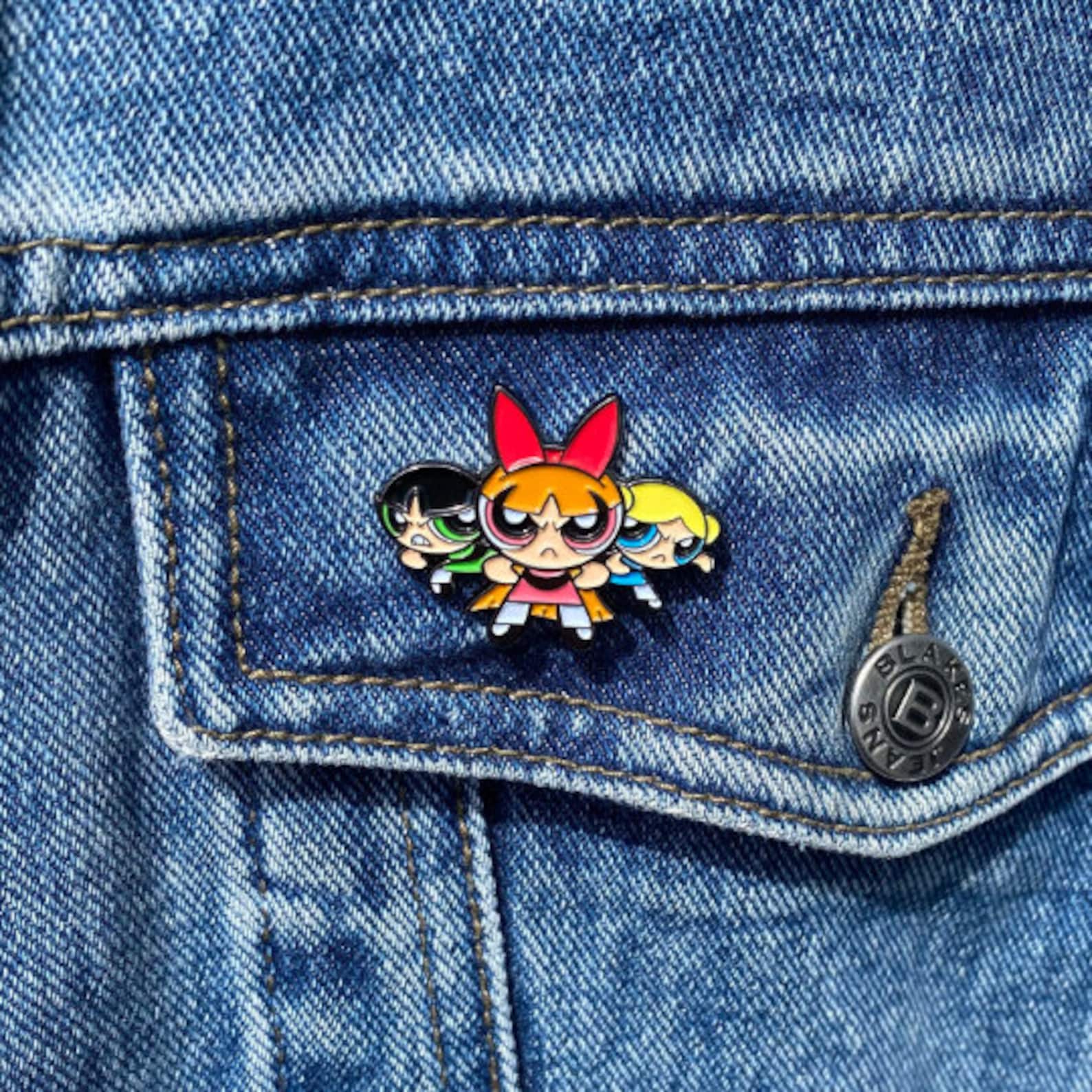 Powerpuff Girls Enamel Pin | Etsy UK