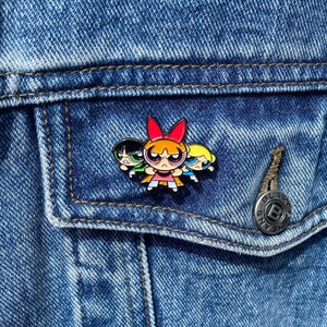 Powerpuff Girls Enamel Pin - Etsy UK