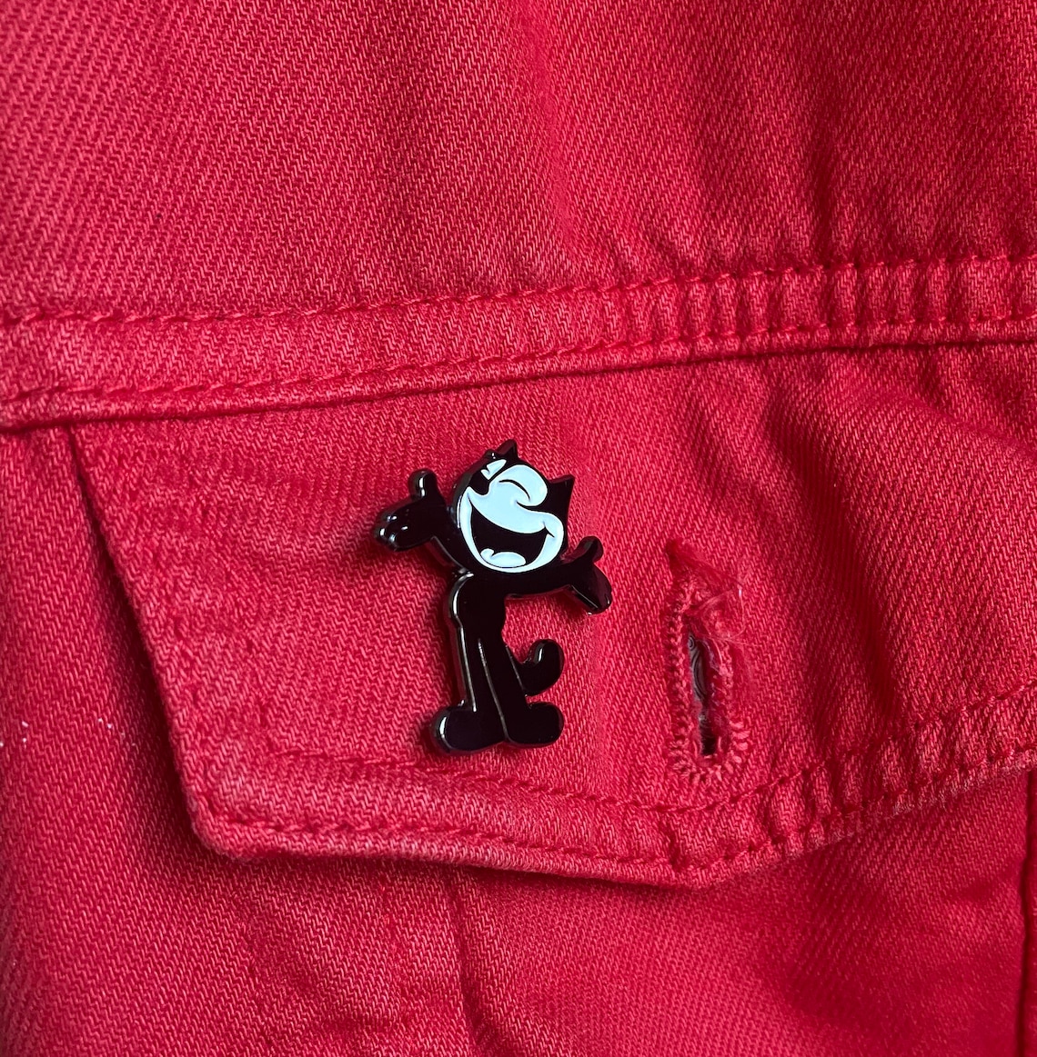 Felix the Cat Enamel Pin - Etsy