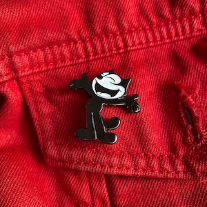 Felix the Cat Enamel Pin - Etsy