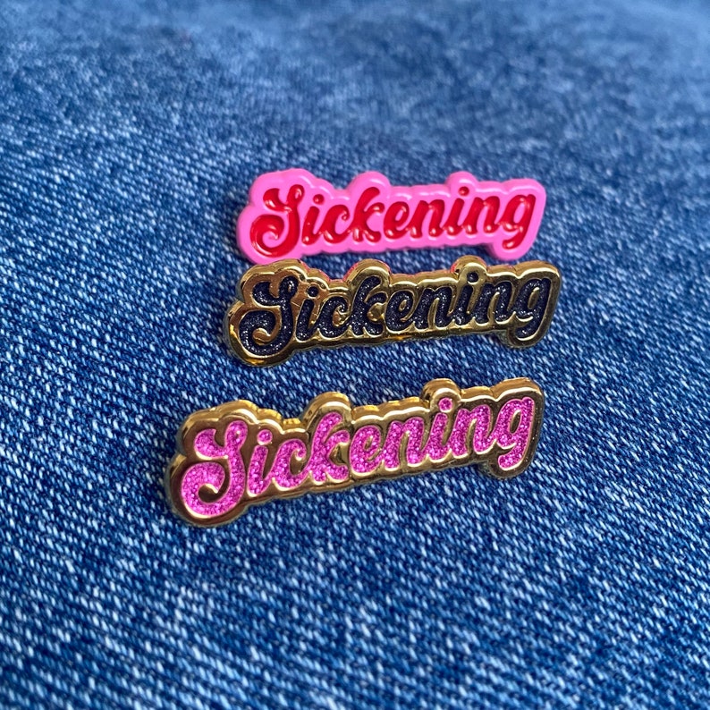 Sickening Drag Race Drag Queen Pin - 3 Colours - Etsy UK
