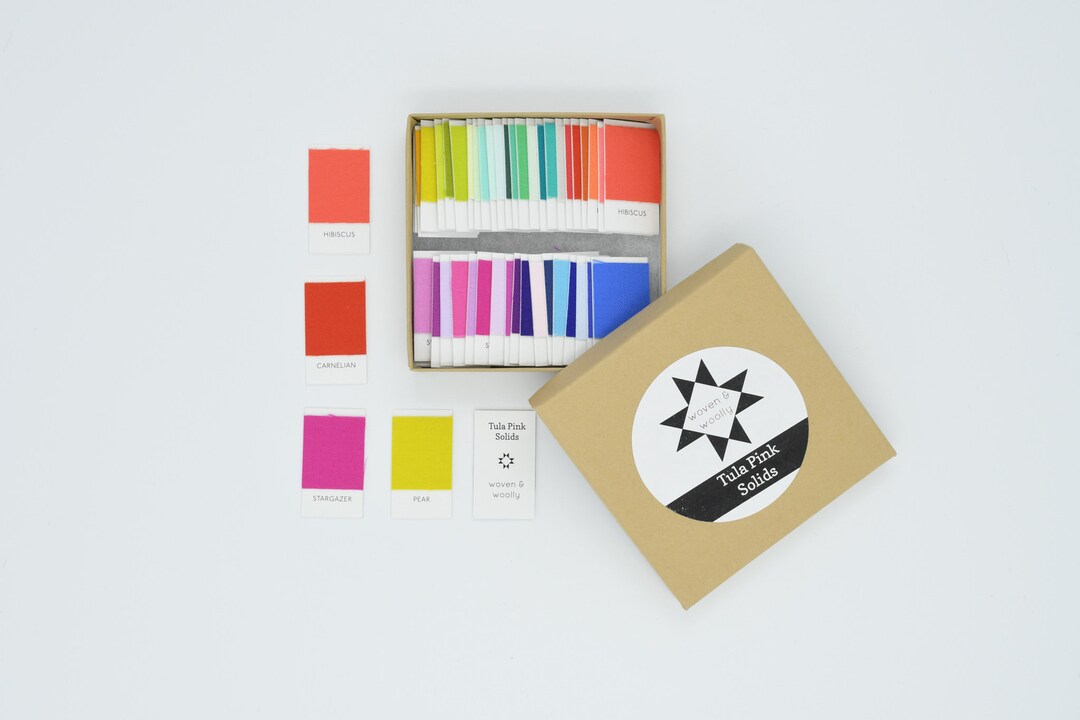 Tula Pink Solids Color Chips - Etsy