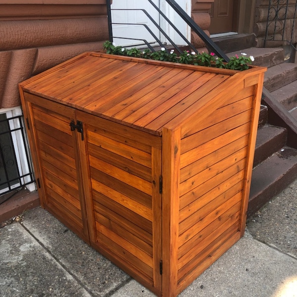 Outdoor Trash Enclosure - Etsy