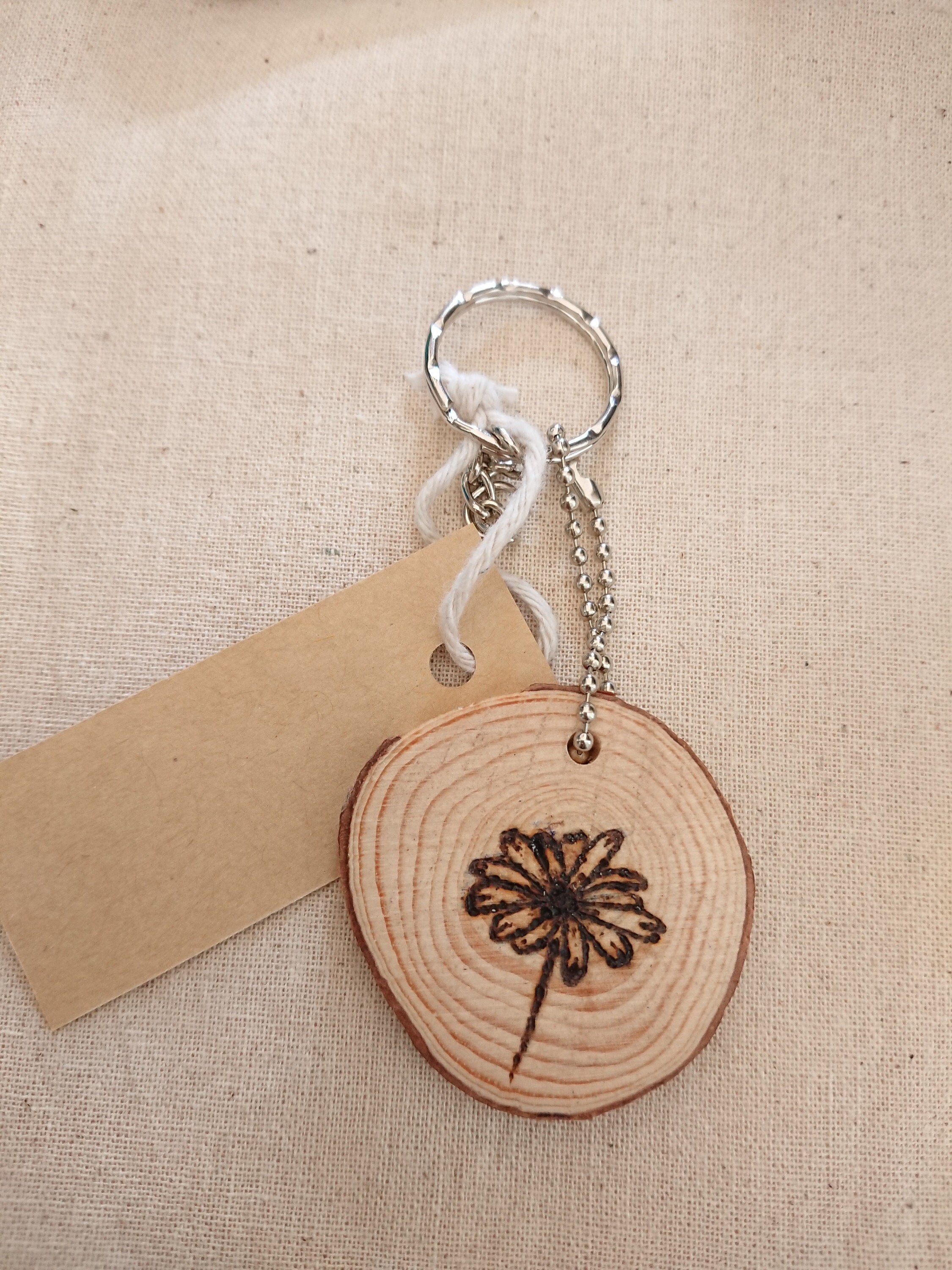Wood burning customised wood keyring Wooden handmade art | Etsy