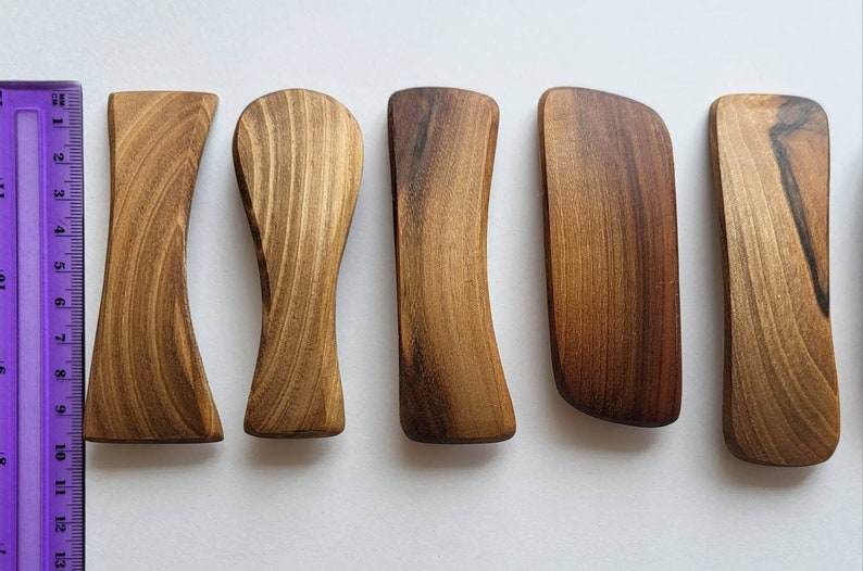 Handmade Wooden Hair Clips, Wood Barrette, Elegant Wooden Gift for Her ...