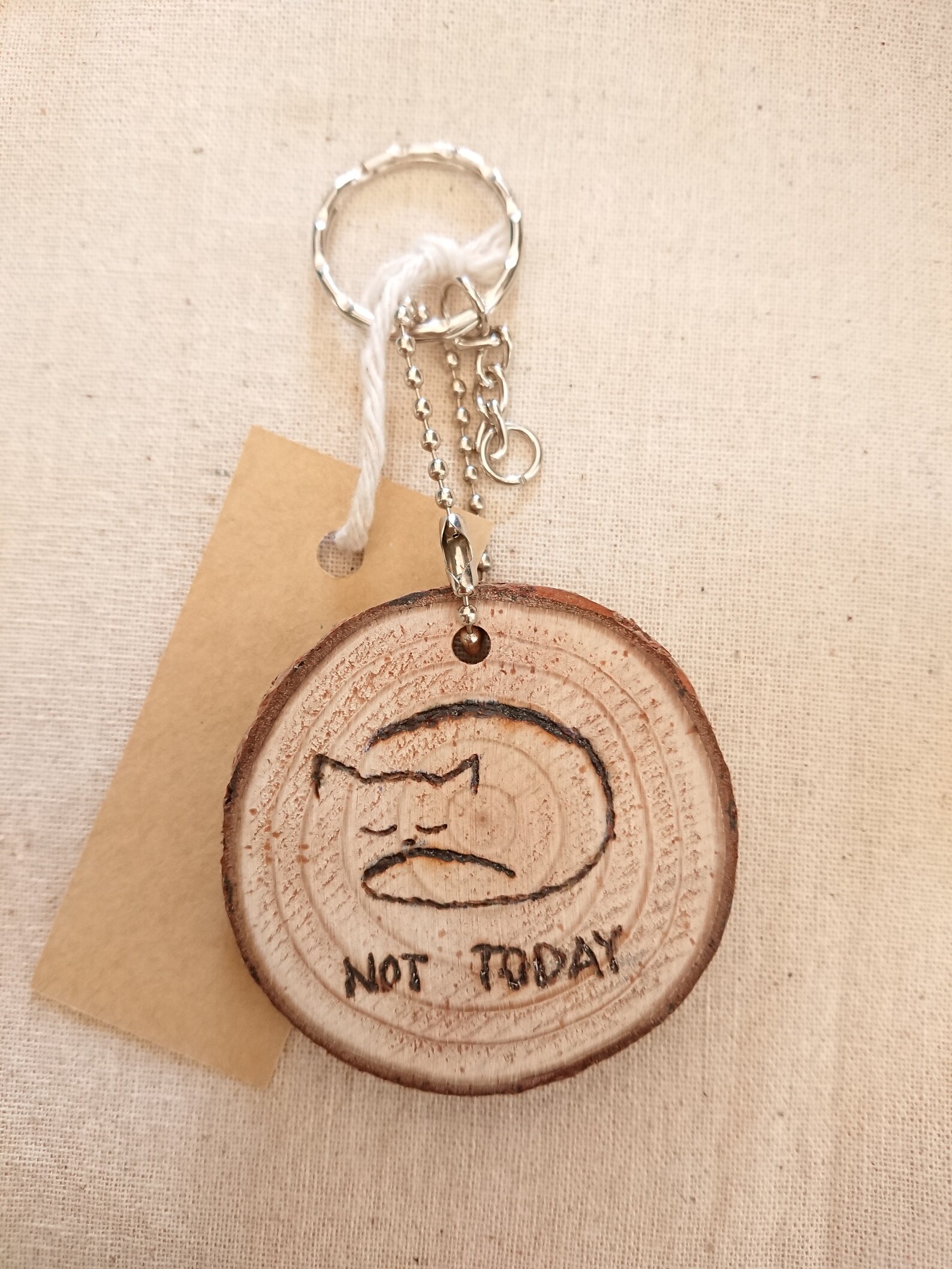 Wood burning customised wood keyring Wooden handmade art | Etsy