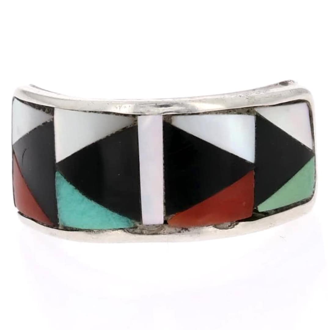 Vintage Zuni Sterling Silver 925 ZME Zeno & Maryann Edaaki Arrow ...