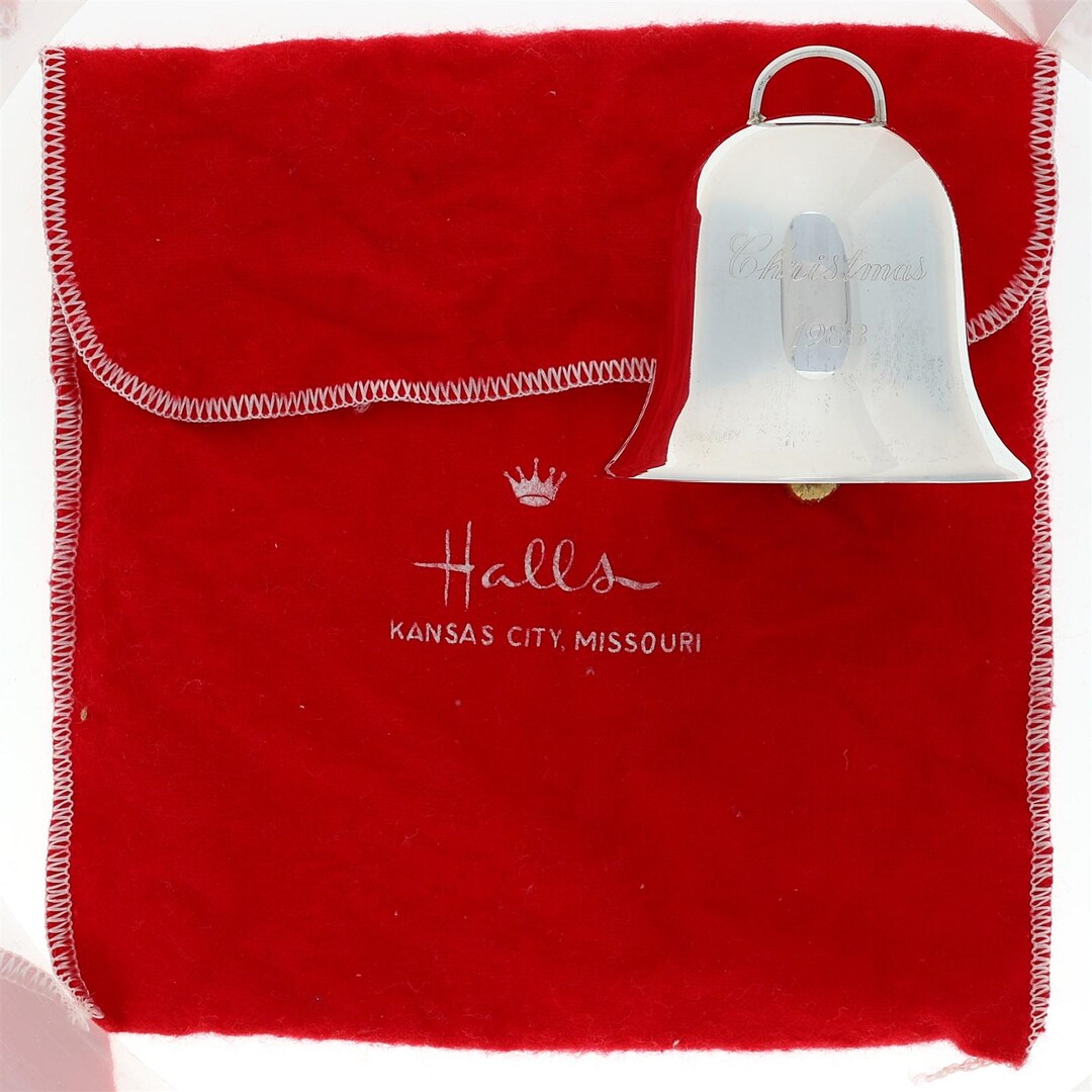 Halls 1983 Sterling Silver Christmas Ornament Plaza Kansas City ...