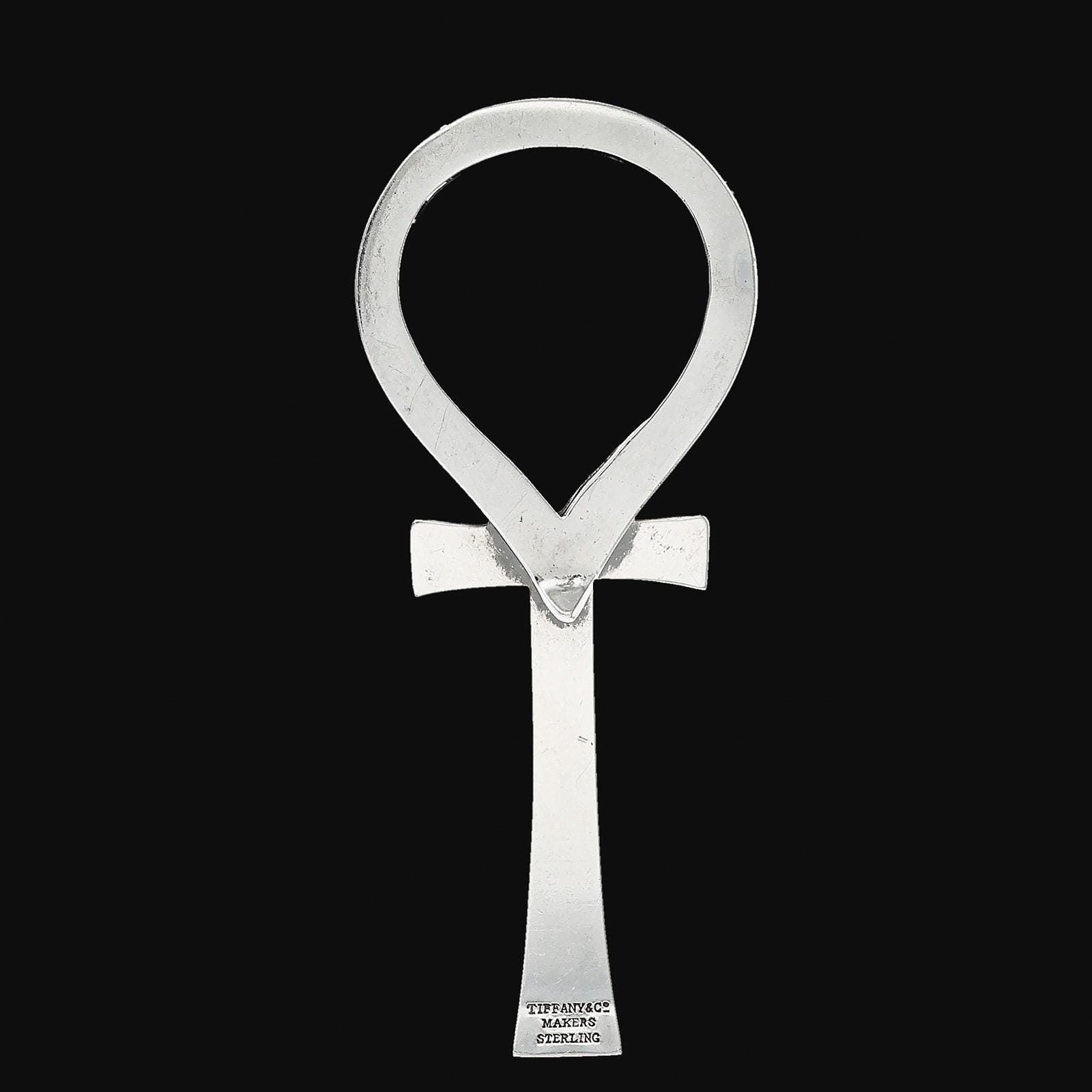 Tiffany & Co Sterling Silver 925 Egyptian Ankh Egypt Cross Bookmark ...