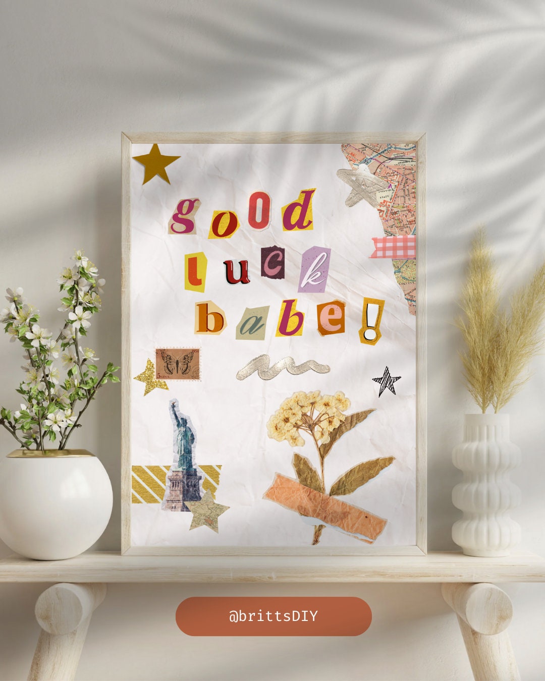 Chappell Roan Good Luck Babe Poster Imprimir archivo digital, carátula ...
