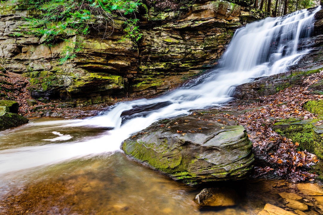 Honey Run Waterfall | Ohio Waterfalls | Outdoor Photography | Waterfall ...