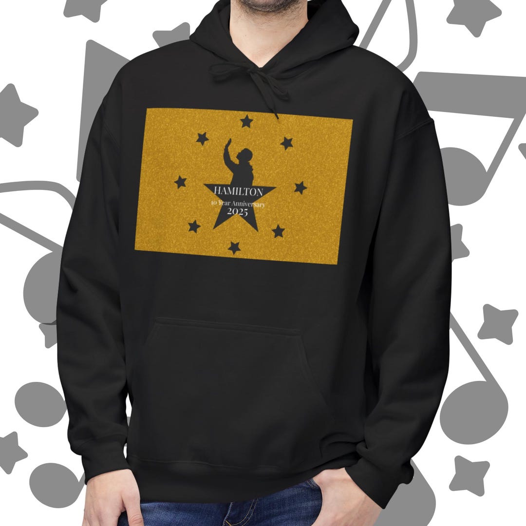Hamilton 10 Year Anniversary 2025 Hoody Sweatshirt Hoodie - Choose ...