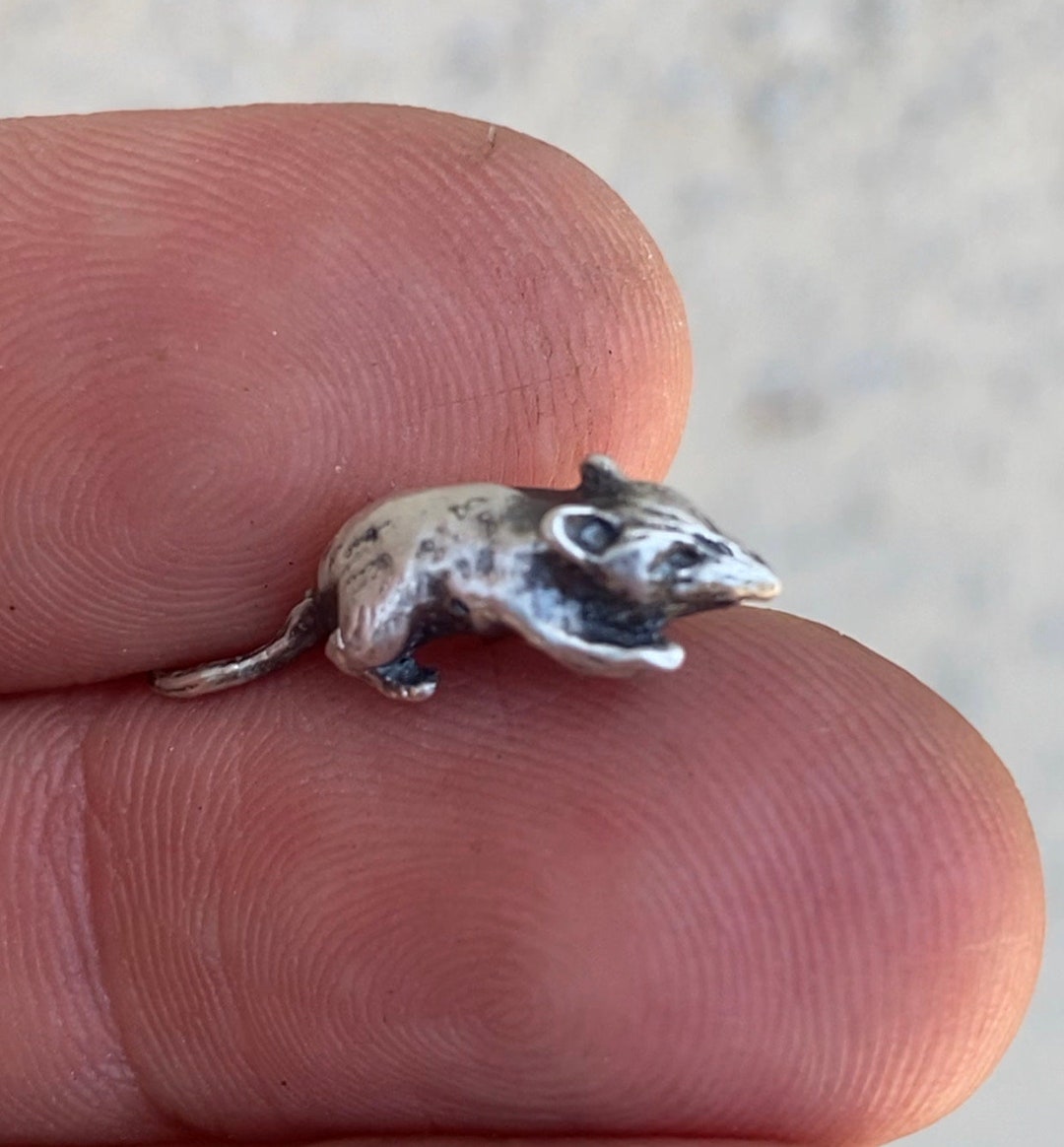 Opossum. Sterling Silver Castings - Etsy