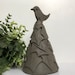 Ceramic Christmas Tree Trio Design Tutorial. Easy Slab Pottery Template ...