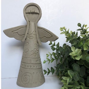 Ceramic Angels Trio Design Tutorial. Easy Slab Pottery Template Project ...