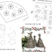 Ceramic Christmas Tree Trio Design Tutorial. Easy Slab Pottery Template ...