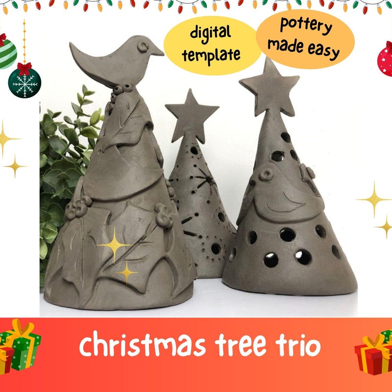 Clay Pottery Trees - Etsy UK