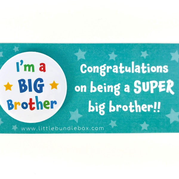 Big Brother Badge - Etsy