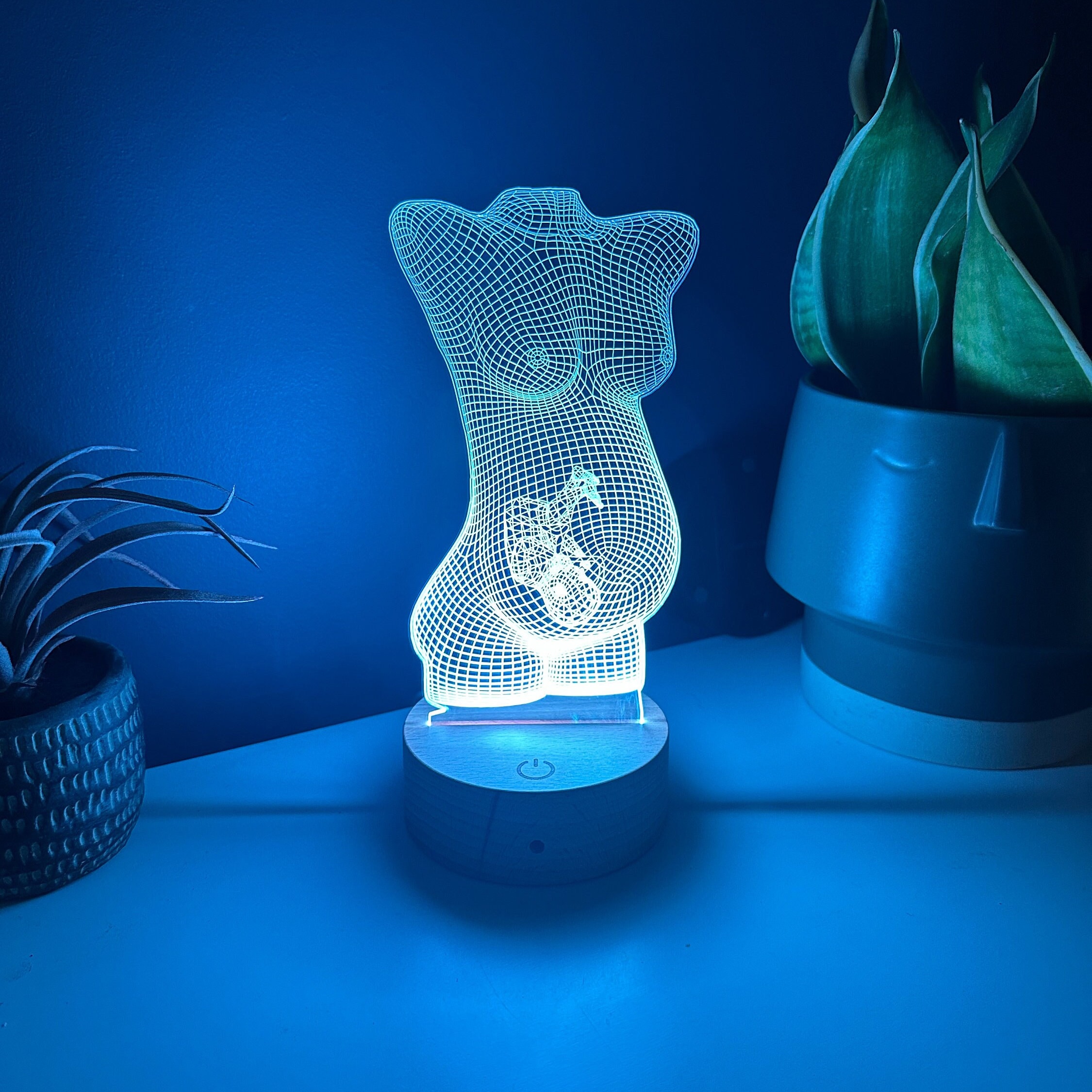 discount sale with free shipping LED 3D optical illusion Lamp to ...