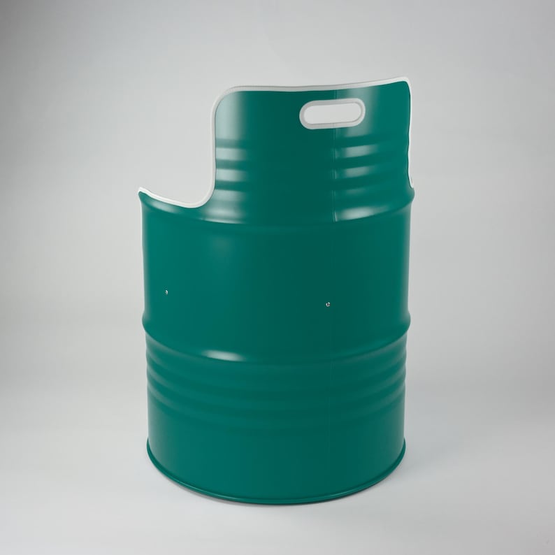 Oil Drum Armchair With Armrests - Etsy