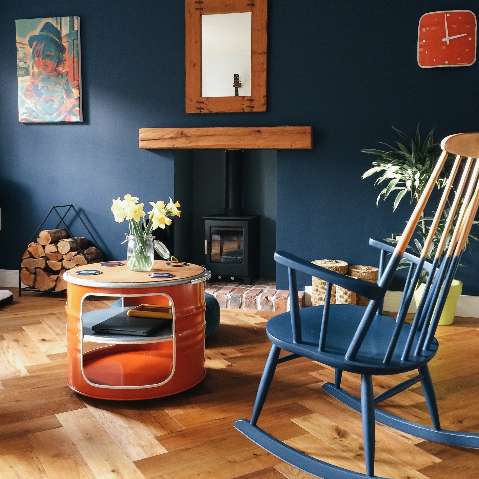 BOB Coffee Table Made of an Oil Barrel - Etsy
