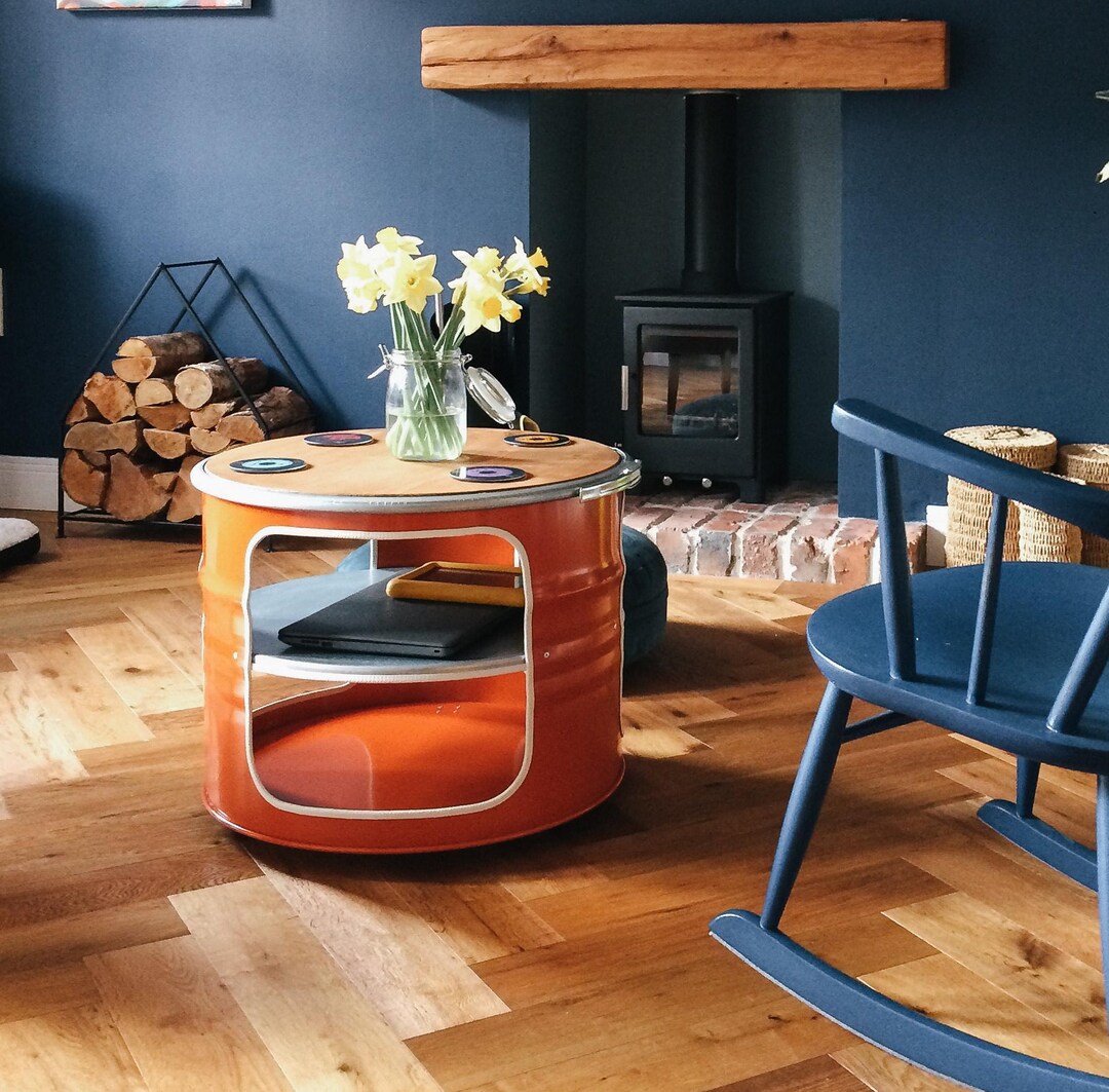BOB, Coffee Table Made of an Oil Barrel - Etsy